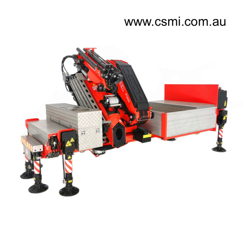 Fassi 1650 truck loading crane