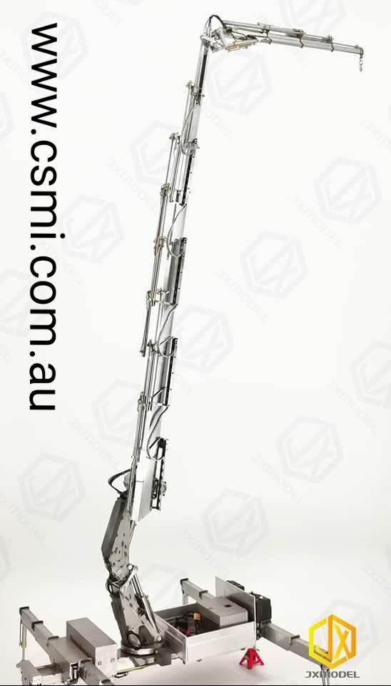 Fassi 1650 truck loading crane