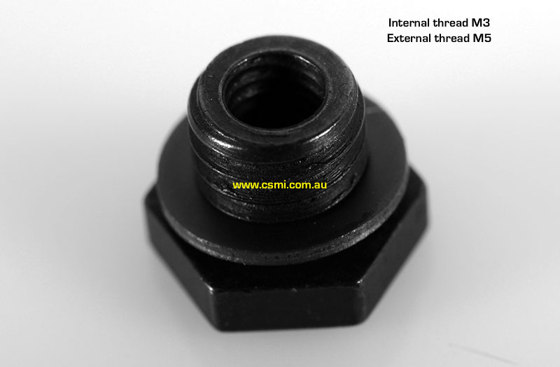 M5 to M3 adapter fitting