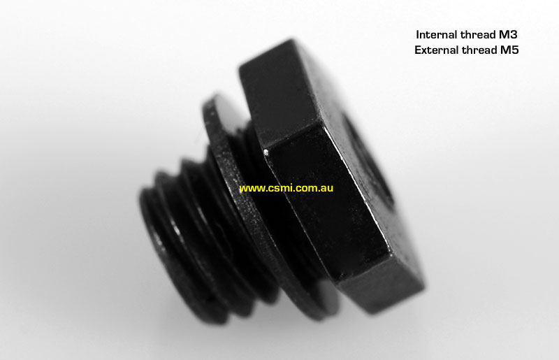 M5 to M3 adapter fitting