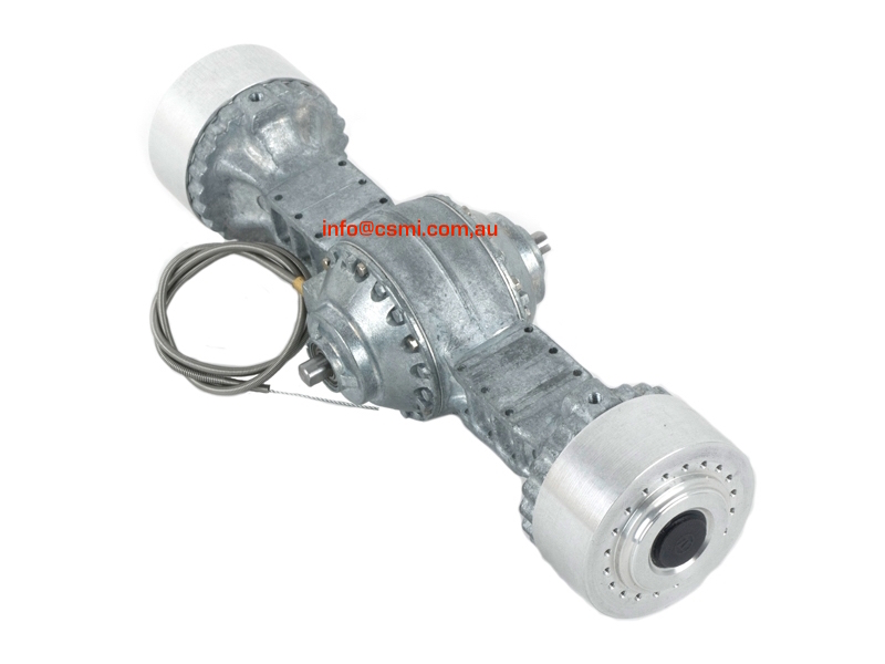 Lockable diff planetary reduction hub ( 2 output )