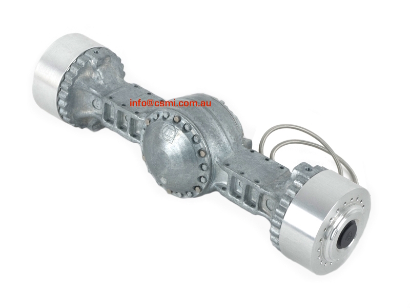 Lockable diff planetary reduction hub